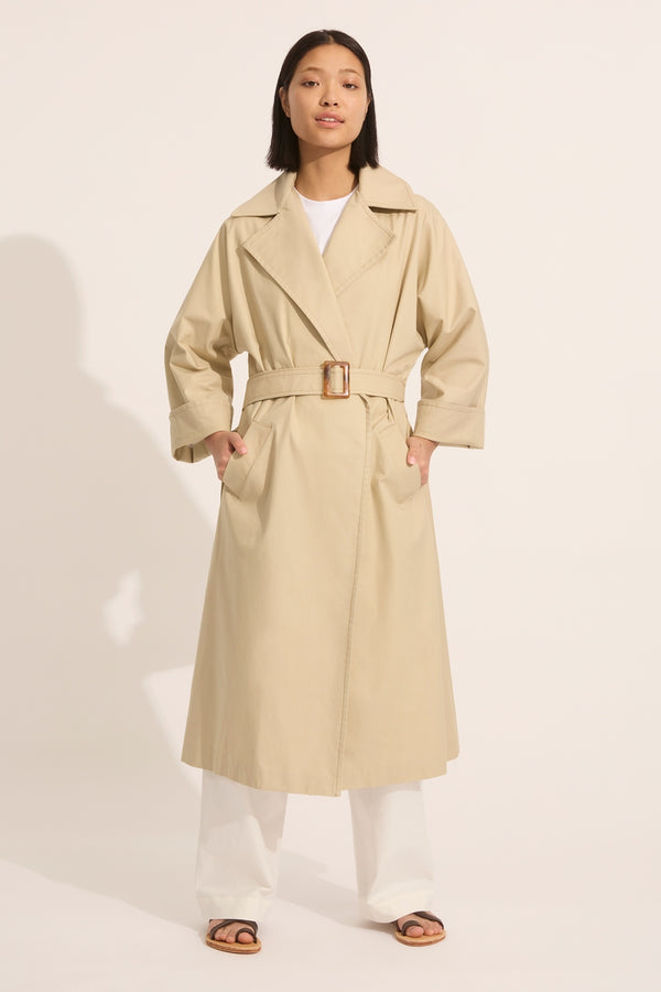 DUSTER COAT - SAND - Watson X Watson